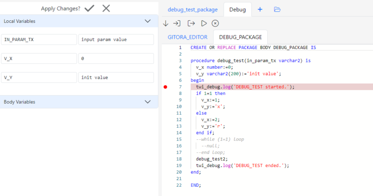 Introducing The Gitora Plsql Editor 20 Gitora